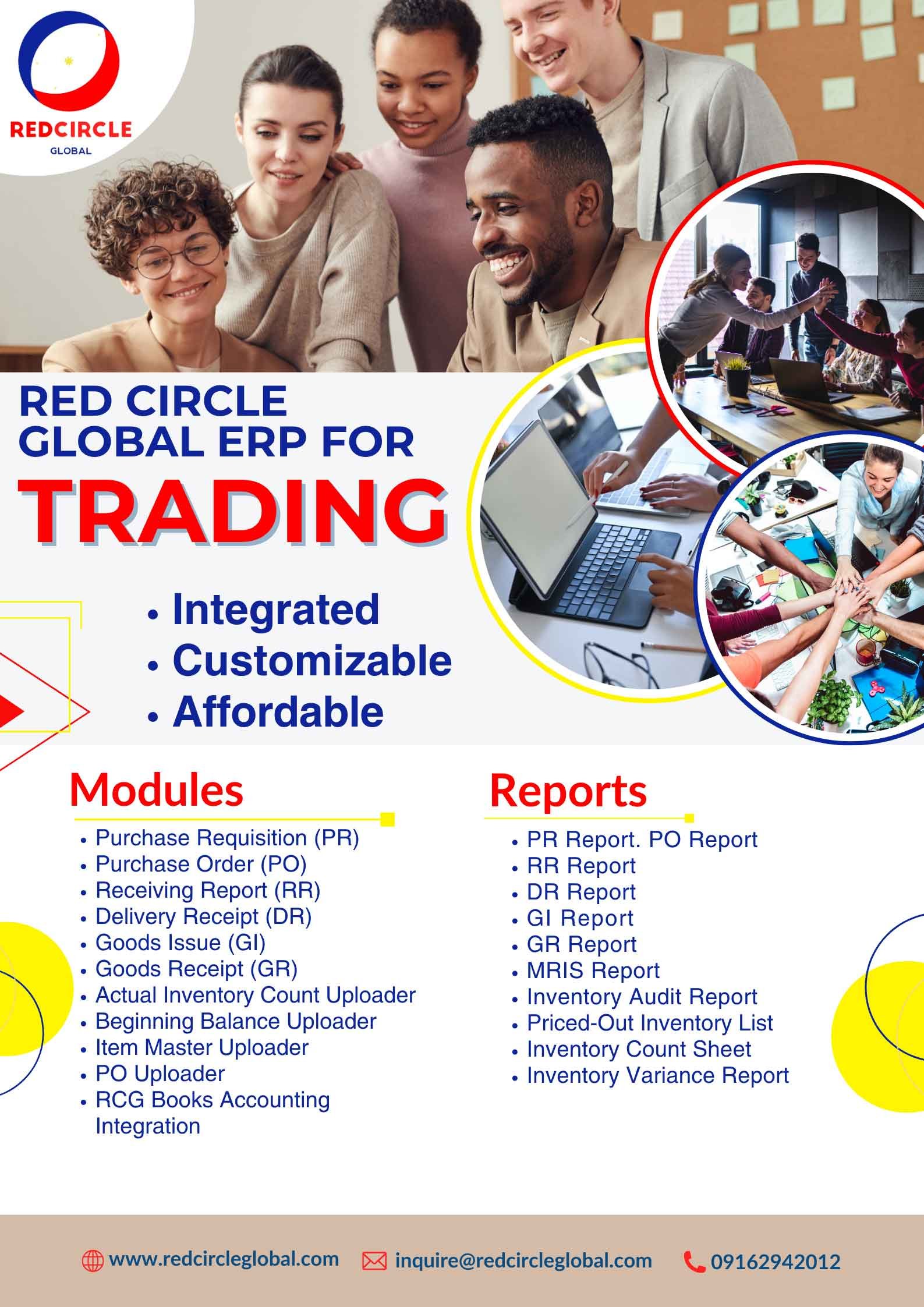 Trading ERP - GLOBAL QUALITY, LOCAL PRICING